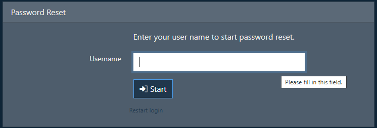 Configuring Authentication Policies for Password Reset – Jadaptive Limited