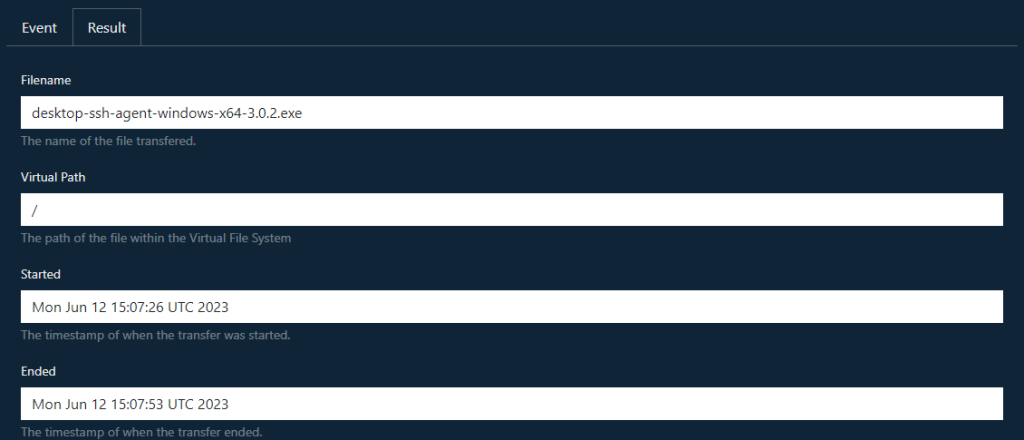 Using the Event Logs – Jadaptive Limited