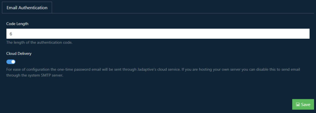 Configuring Authentication Modules – Jadaptive Limited