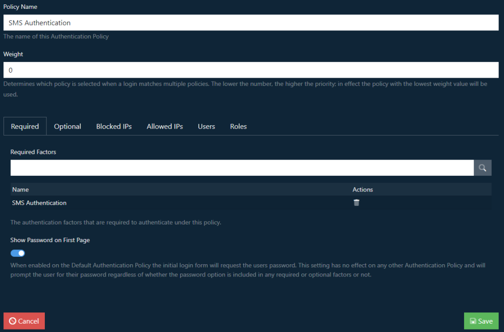 Configuring 2FA for VPN – Jadaptive Limited