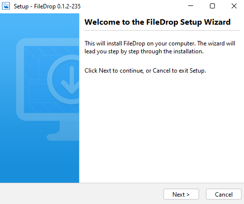 Installing FileDrop – Jadaptive Limited